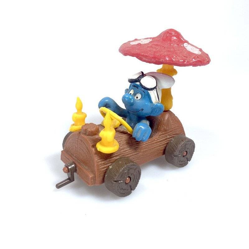 De Toyboys | Smurfs - Super Smurfs - 40232 Log Car Smurf