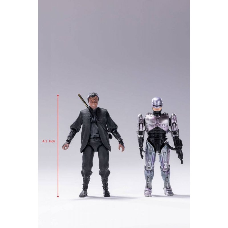 De Toyboys | Robocop 3 Action Figures 1/18 Robocop VS Otomo 10 cm