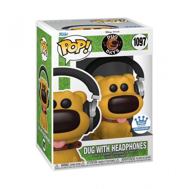 De Toyboys | Dug Days POP! Disney Vinyl Figure Dug with Headphones 9 cm