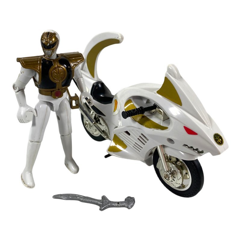 De Toyboys | Power Rangers: Mighty Morphin (Bandai) - White Ranger’s ...