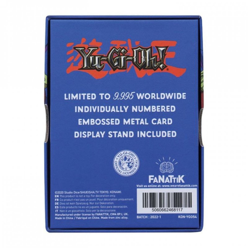 De Toyboys | Yu-Gi-Oh! Metal Card Time Wizard Limited Edition