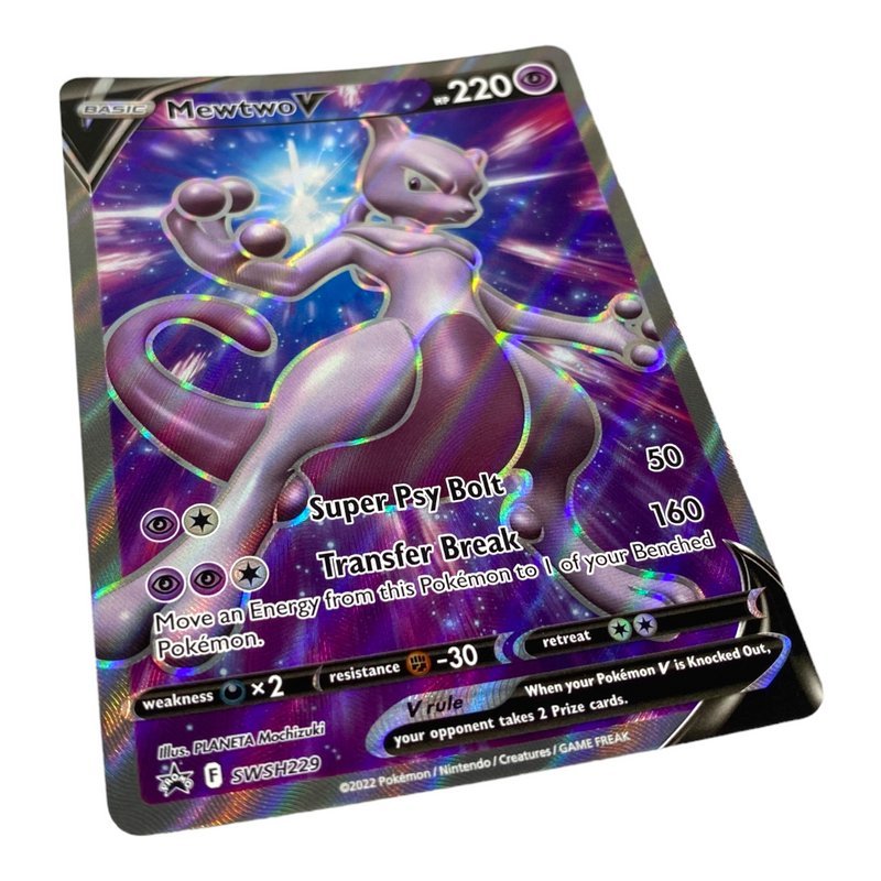 De Toyboys | Mewtwo V - SWSH229 - Full Art Ultra Rare - Pokemon Sword ...