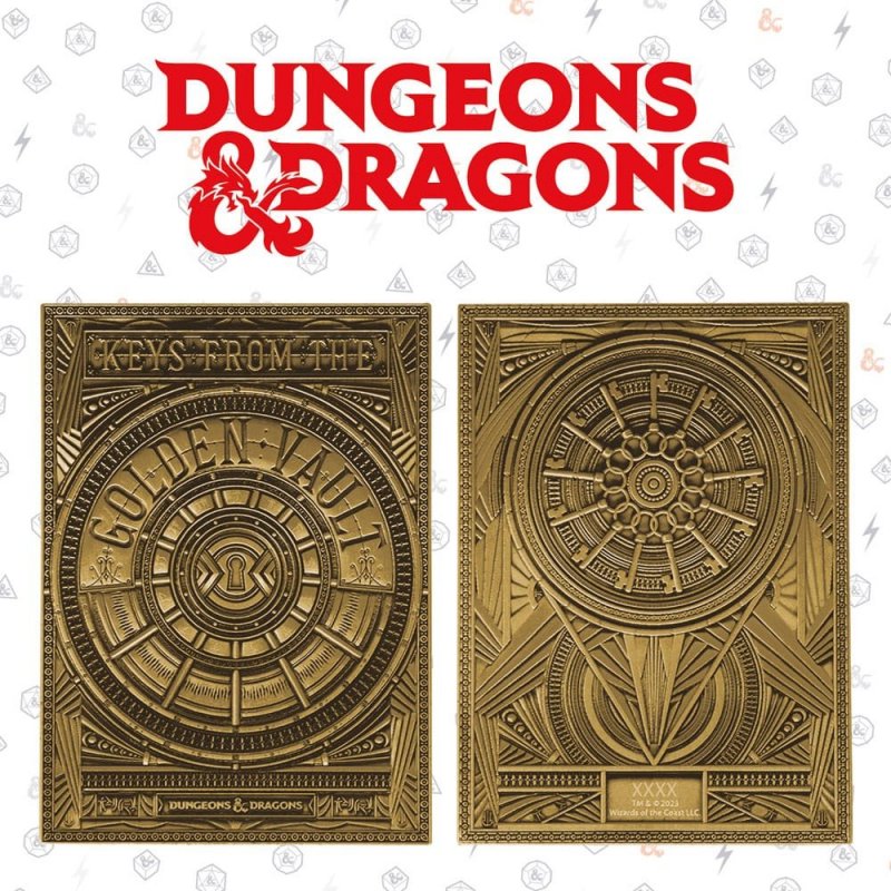De Toyboys | Dungeons & Dragons Metal Card Keys From The Golden Vault ...