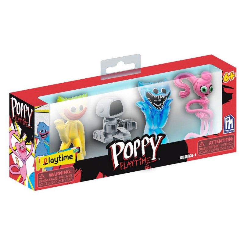 De Toyboys | Poppy Playtime Mini Figures 4-Pack 10 cm