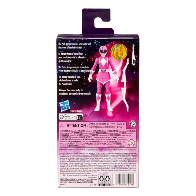De Toyboys | Mighty Morphin Power Rangers Action Figure Pink Ranger 15 cm