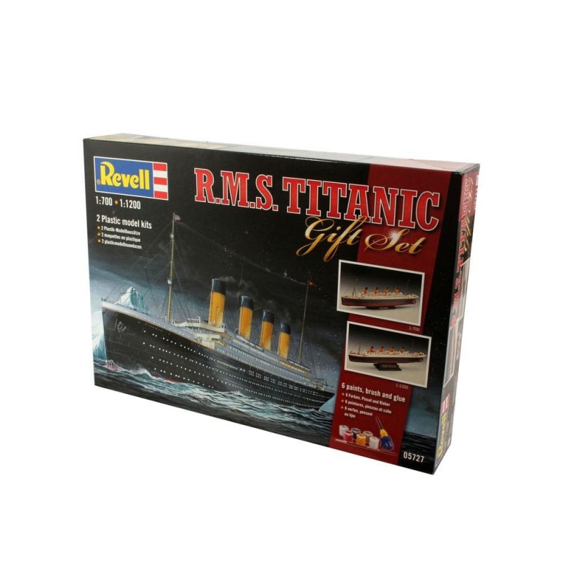 De Toyboys | Titanic Model Kit Gift Set 1/700 + 1/1200 R.M.S. Titanic