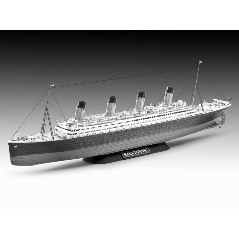 De Toyboys | Titanic Model Kit Gift Set 1/700 + 1/1200 R.M.S. Titanic