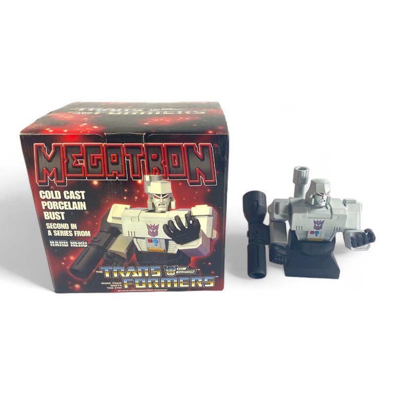 De Toyboys | Transformers Hard Hero Cold Cast Porcelain Bust - Megatron ...