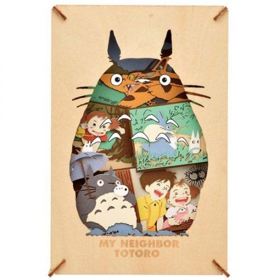 De Toyboys | My Neighbor Totoro Paper Model Kit Paper Theater Wood ...