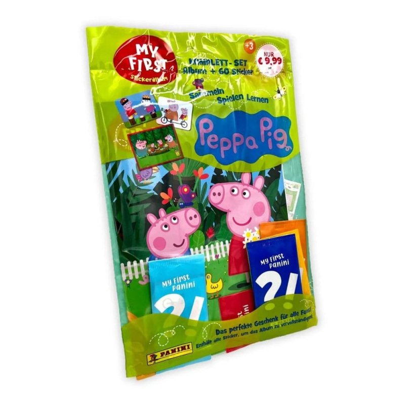 De Toyboys | Peppa Pig My First Panini Sticker Album Complete Set ...