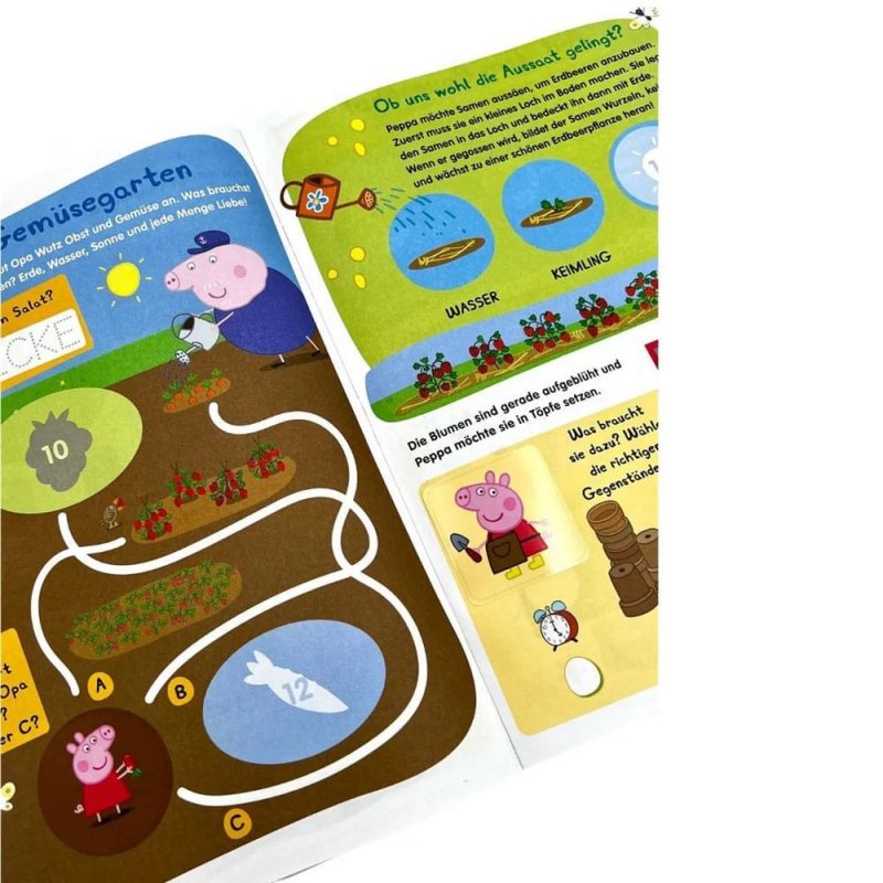 De Toyboys | Peppa Pig My First Panini Sticker Album Complete Set ...