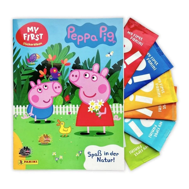 De Toyboys | Peppa Pig My First Panini Sticker Album Complete Set ...