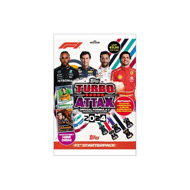 De Toyboys | Formula 1 Turbo Attax TCG 2024 F1 Starterpack *German Version*