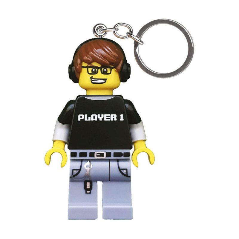 De Toyboys | LEGO Minifigures Light-Up Keychain Video Game Guy 8 cm