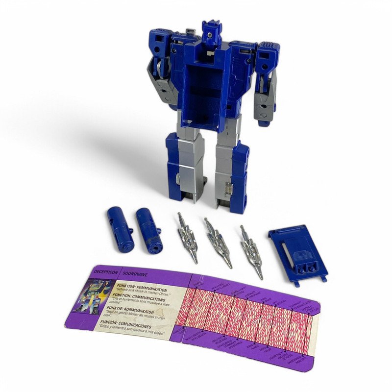 Vintage Transformers: G1 - Soundwave Action Figure | De Toyboys