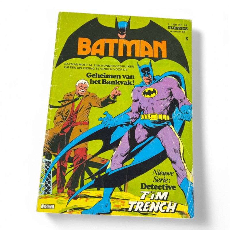 Vintage Batman Comics Before The Riddler, Batman's Archenemy Was