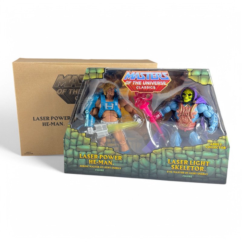 MOTU: Classics - Laser Power He-man & Laser Power Skeletor (Online ...