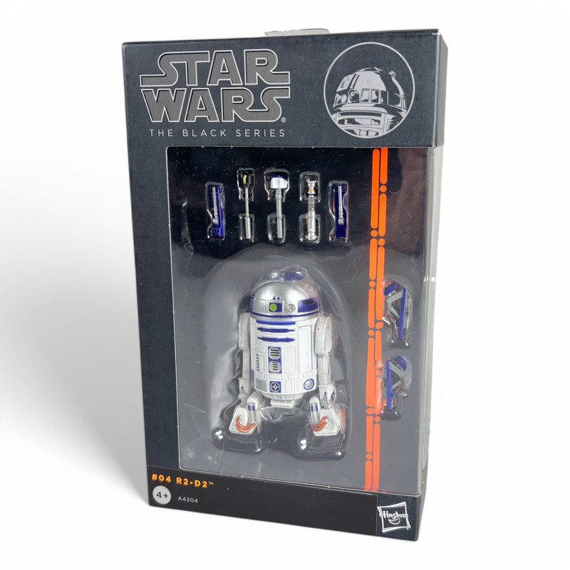 Vintage Star Wars: The Black Series Orange Line - R2-D2 (European) MIB ...