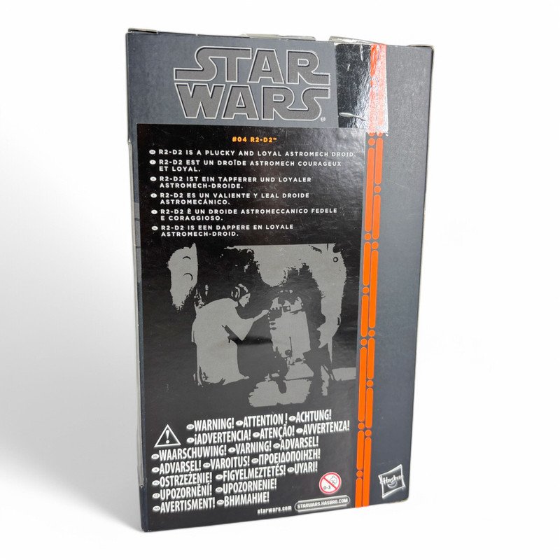 Vintage Star Wars: The Black Series Orange Line - R2-D2 (European) MIB ...