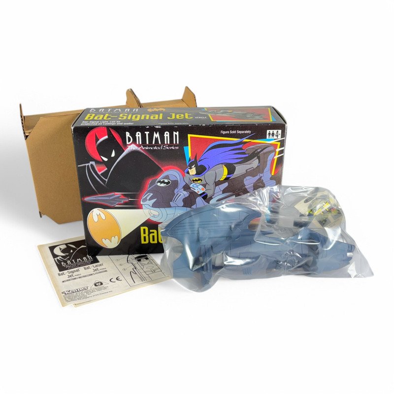 Vintage Batman: Animated - Bat-Signal Jet (Unused Sealed Toy) MIB ...