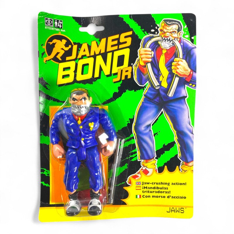 Vintage James Bond Jr. - Jaws MOC (European) Action Figure | De Toyboys
