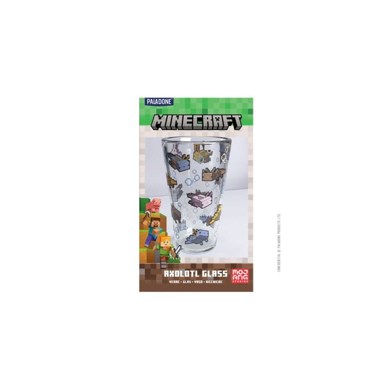 De Toyboys | Minecraft Pint Glass Axolotl