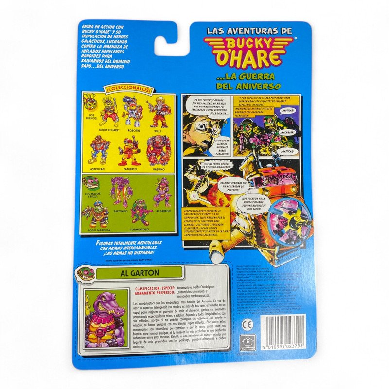 Vintage Bucky O'Hare - Al Negator (Al Garton) MOC (Spanish) Action ...