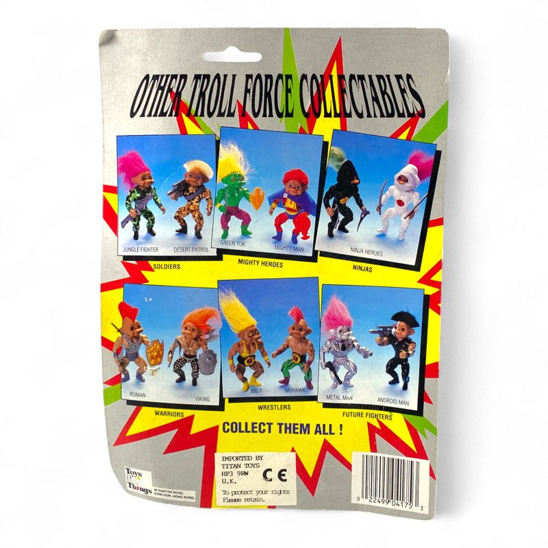 Vintage Troll Force - Mohawk Action Figure | De Toyboys