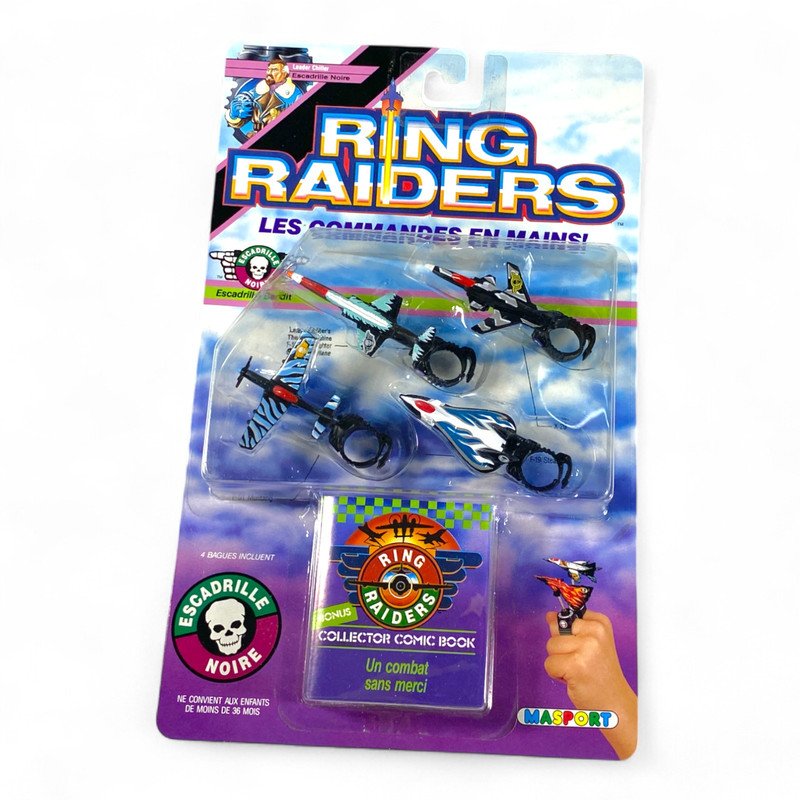 Vintage Ring Raiders - Skull Leader Chiller Skull Squadron (French) MOC ...