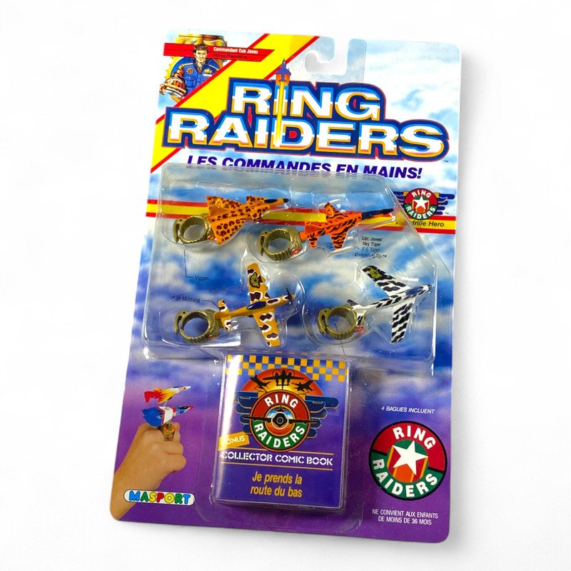 Vintage Ring Raiders - Commander Cub Jones Ring Raiders (French) MOC ...