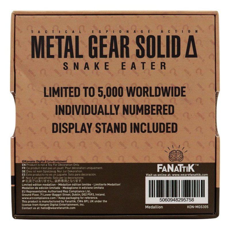 De Toyboys | Metal Gear Solid Delta Medallion Cobra Unit Limited Edition