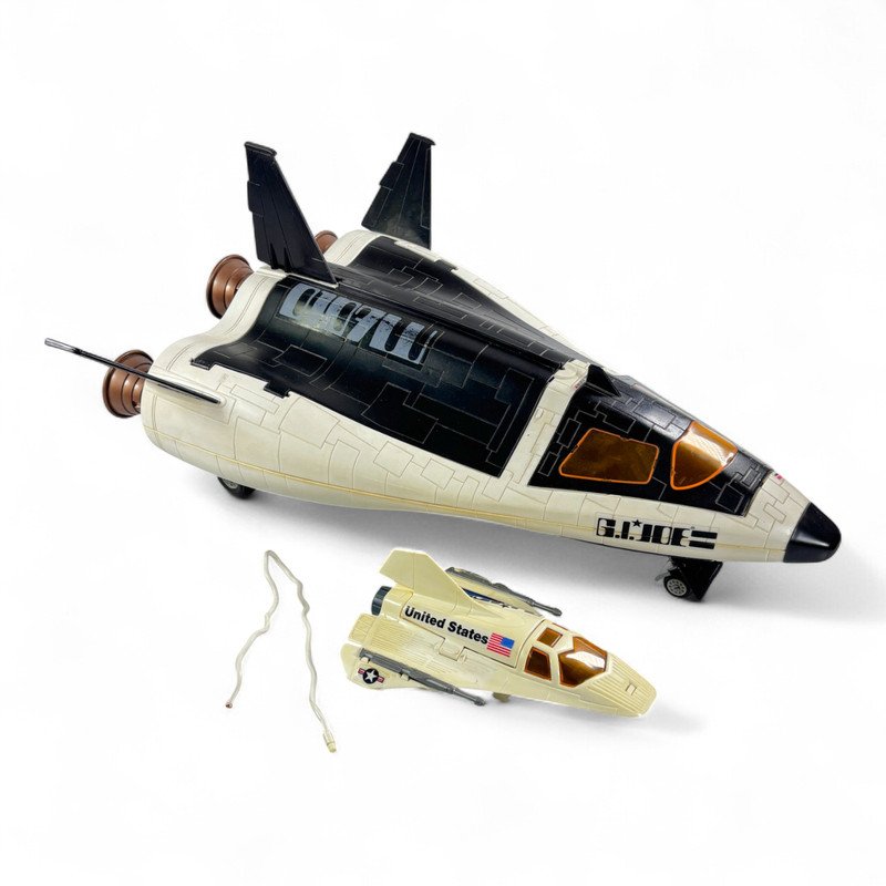 Vintage G.I. Joe: A Real American Hero - Crusader Space Shuttle Vehicle ...