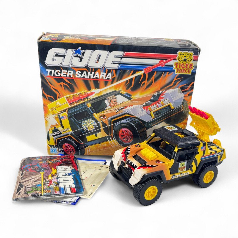 Vintage G.I. Joe: A Real American Hero - Tiger Force Tiger Sahara/Tiger ...