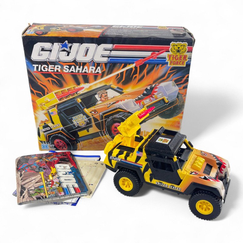 Vintage G.I. Joe: A Real American Hero - Tiger Force Tiger Sahara/Tiger ...