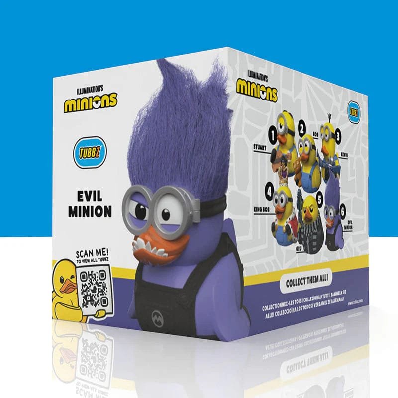 De Toyboys | Minions Tubbz PVC Figure Purple Minion Boxed Edition 10 cm