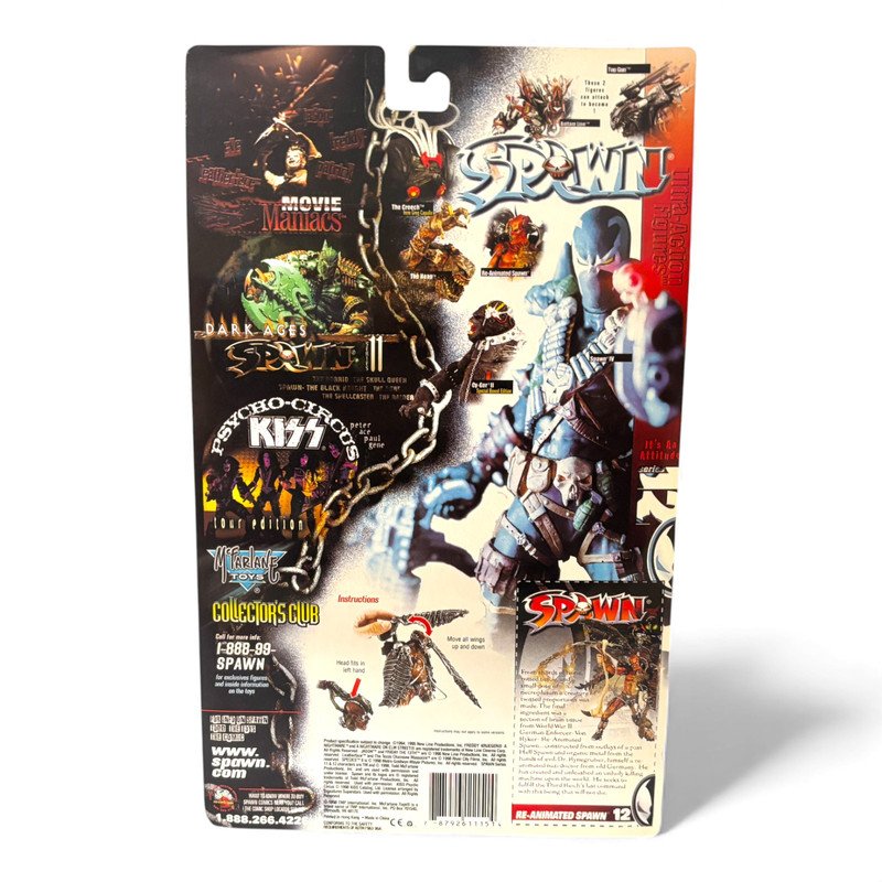 Vintage Spawn: Series 12 - Re-Animated Spawn (Green) Action Figure | De ...