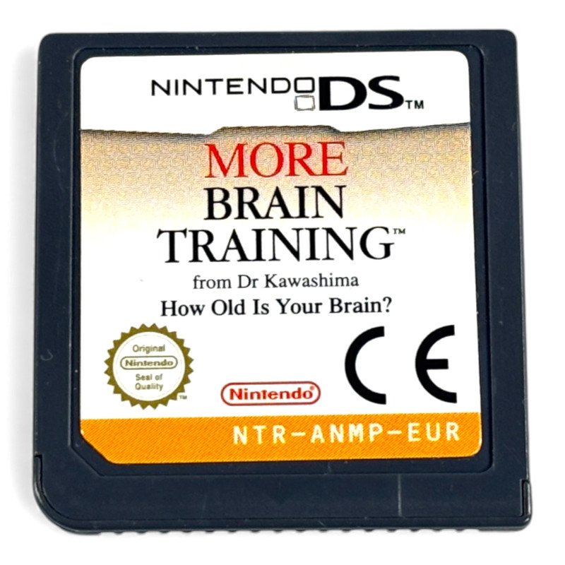 Vintage Nintendo DS - More Brain Training (NTR-ANMP-EUR) Video Game | De Toyboys