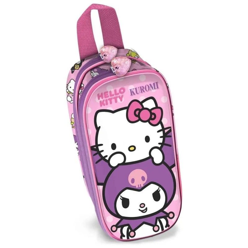 De Toyboys | Sanrio 3D Double Pencil case Hello Kitty Playful Pink