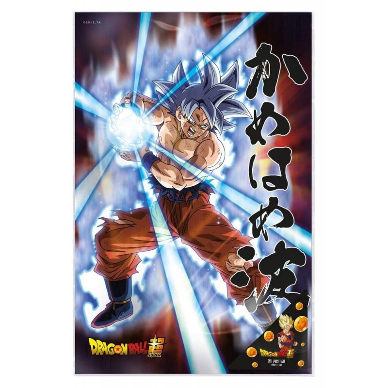 De Toyboys | Dragon Ball Super 3D Poster Survival Goku 38 x 58 cm