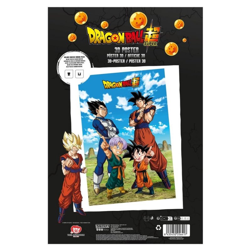 De Toyboys | Dragon Ball Super 3D Poster Battle of Gods Goku Vegeta ...